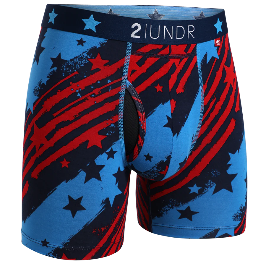 Swing Shift Boxer Brief - Stars & Bars — The Dashery